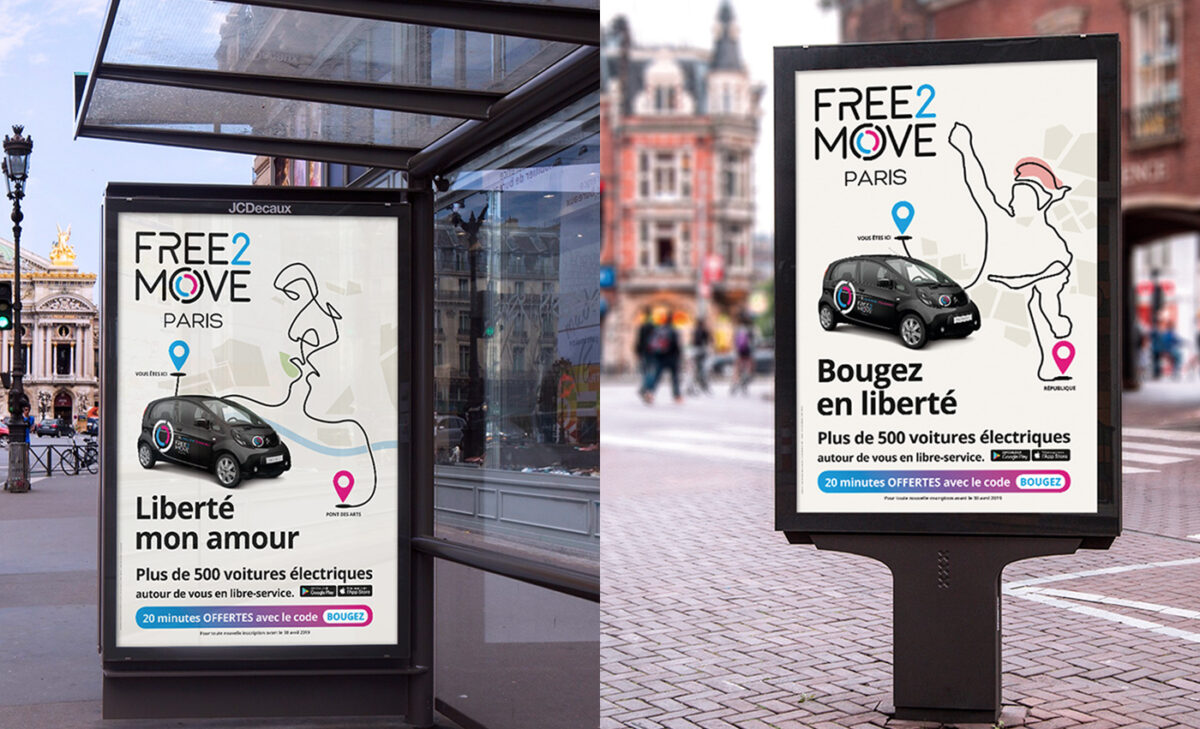 FREE2MOVE CAMPAGNE MEDIA – Reinsdyr